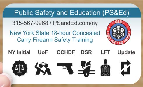 New York State Concealed Carry Firearm Safety Training - PS&Ed - Public ...